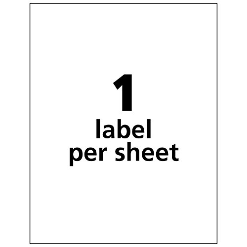 Avery Shipping Address Labels Inkjet Printers 25 Labels Full Sheet 