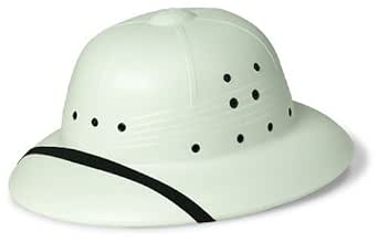 High Density Polyethylene Pith Helmet White: Amazon.com: Tools & Home ...