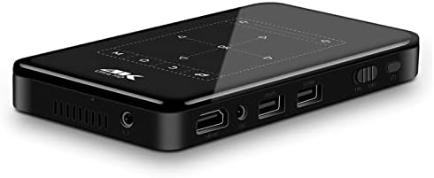 3D Mini Projector DLP-Link,Portable Pocket Smart Projector USB Home ...