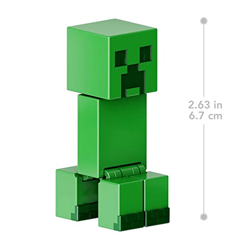 Mattel Minecraft Toys 3.25-Inch Action Figure, Creeper With Accessory ...
