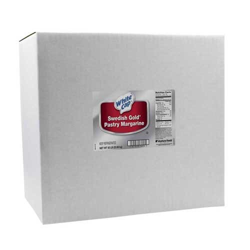 Ventura Foods White Cap Swedish Gold Pastry Margarine, 50 Pound -- 1 ...
