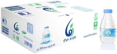 Rafa Water - Bottled Drinking Water, Carton of 24x200ml price in Saudi ...