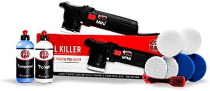 Adam’s Swirl Killer 12mm Car Buffer Polisher Kit - Orbital Polishing ...