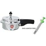 Buy SARAL Aluminium 1.5 L Pressure Cooker with Inner Lid(Metallic ...