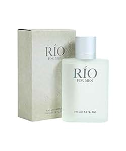 Amazon.com : Rio Perfume for Men, EDP, 3.4 oz, with a NovoGlow Pouch ...
