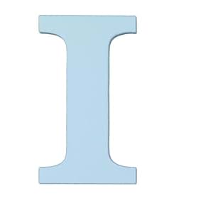 Amazon.com : KidKraft Wood Letter - Sky Blue : Nursery Wall Decor : Baby