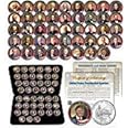Amazon.com: ALL 47 United States PRESIDENTS Full Coin Set Washington ...