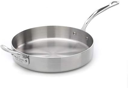 Samuel Groves - 26cm Stainless Steel Tri-Ply Shallow Saute Pan - Made ...