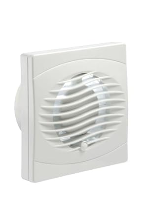 Manrose Extractor Fan with Pull Cord BVF150P - 6 inch/150 mm: Amazon.co ...