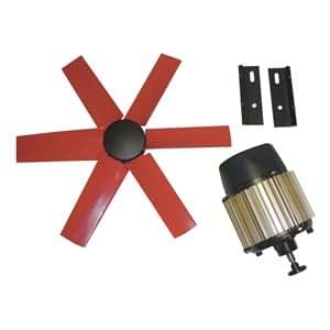 Exhaust Fan Kit, 16 In Dia, 2500 CFM, 240 V: Built In Household ...
