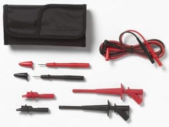 Pomona 5899A Multi-Use DMM Test Lead Kit, Right Angle DMM Plug ...