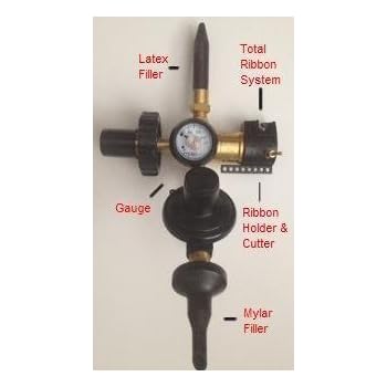 Amazon.com: Helium Tank Combo Mylar and Latex Balloon Filler Valve ...