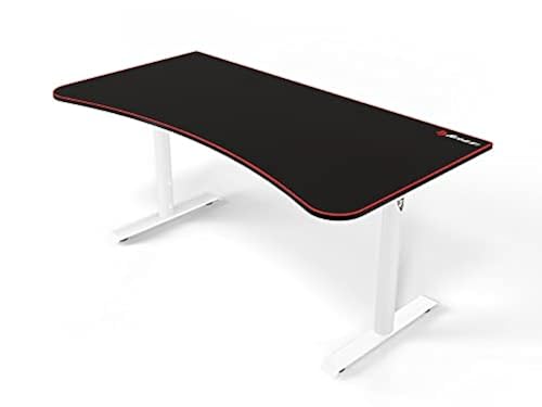 Arozzi Arena Ultrawide Curved Gaming and Office Desk with Full Surface ...