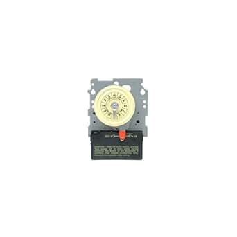 Intermatic T106M Timer, 120-277V Spdt 24-Hour Dial Mechanical Timer ...