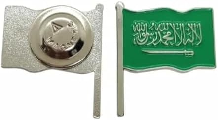 سعر Habbaa Saudi Flag Brooch 93rd National flag of Saudi Arabia | Badge ...