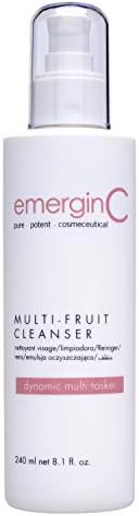 emergin C Gentle Multi-Fruit Cream Cleanser - Face Wash with Natural ...