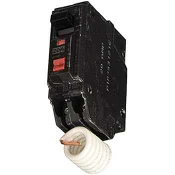 General Electric THQL1120GF Ground Fault Circuit Breaker, 1-Pole, 20 ...