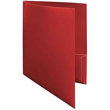 Amazon.com : Ultra Pro - 10 Pack, RED 2-Pocket Folders : Office Products
