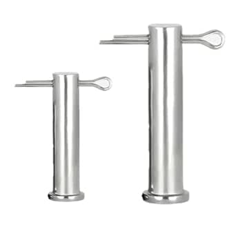 Cylindrical Pins M20 304 Stainless Steel Swith Hole Pin Shaft Cotter ...