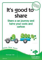 Car Share Poster: Amazon.co.uk: Kitchen & Home