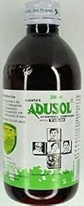 Amazon.com : Ajanta, Adusol Ayurvedic Compound With Tulsi, 200 ...