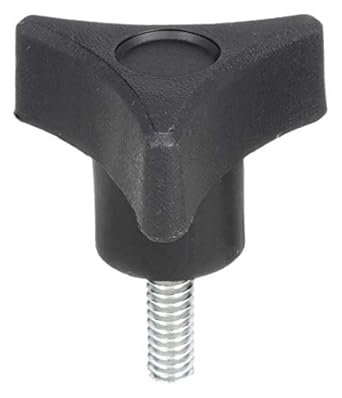 Three Prong Knob, 1 1/2, 3/8-16, 1 3/4 In: Cabinet And Furniture Knobs: Amazon.com: Industrial ...