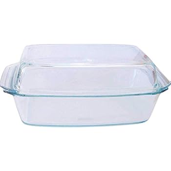 Amazon.com: Simax Glassware 8593419414749 SIMAX. Round heatproof dish ...