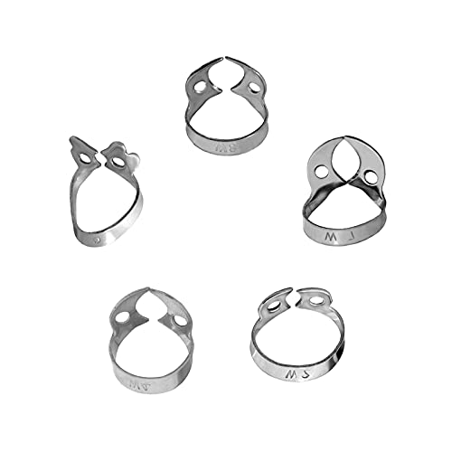 MuskalMed Professional Dental Rubber Dam Clamps | Endodontic Hygenic ...