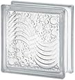 Quality Glass Block 7.5 x 7.5 x 3 Basic Marina Glass Block - - Amazon.com