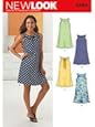 Amazon.com: Simplicity Creative Patterns New Look 6263 Misses' A-Line ...