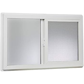 Amazon.com: Park Ridge VBSI3222PR Vinyl Basement Slider Window, 32" x ...