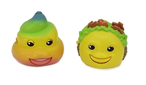 Mojimoto Rainbow Poo & Taco Repeating Talk-Back Toy That Records ...