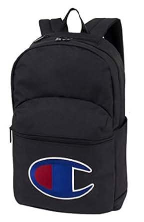 Amazon.com | Champion Unisex Supersize 2.0 Backpack Black One Size ...