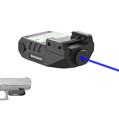 Gmconn Pistol Blue Green Laser Sight with Rechargeable Magnetic USB ...