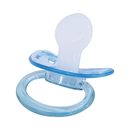 Adult Sized Pacifier Candy Cute Baby Pacifiers (Transparent Blue ...