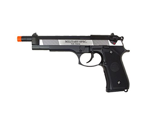 we m92 long-a gas/co2 blowback full metal - negro(Pistola de Airsoft)