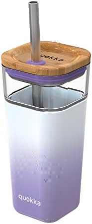 سعر Quokka Liquid Cube Tumbler - 540ml with Steel Straw فى مصر | بواسطة امازون مصر | كان بكام