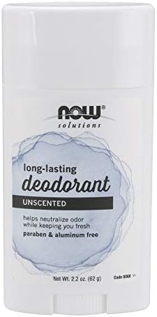 Now Solutions, Long Lasting Deodorant, Unscented, Paraben & Aluminum ...
