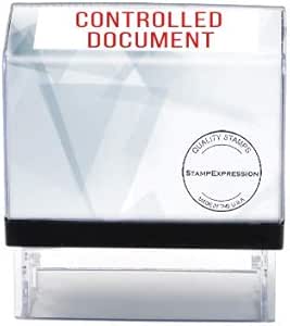 Amazon.com : StampExpression - Controlled Document Office Self Inking ...