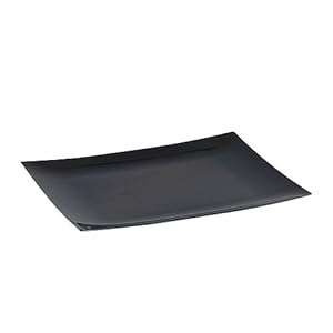 Amazon.com: Lillian 7 X 5-5/8 Inch Rectangular Plastic Plates, 10 Count ...