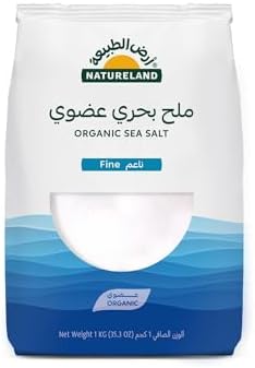Natureland Organic Fine Sea Salt 1 kg price in Saudi Arabia | Amazon ...
