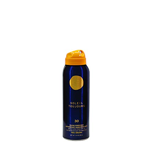 Soleil Toujours Clean Conscious Antioxidant Sunscreen Mist Travel Size ...