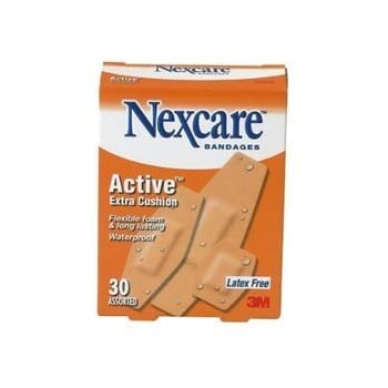 Amazon.com: Nexcare Active Bandages, Extra Cushion, Knee & Elbow, 8 ct ...