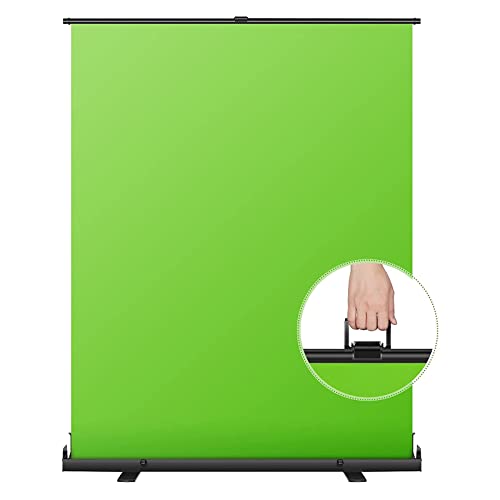 Neewer 5x6 ft/1.5x1.9m Green Screen Green Backdrop, Portable ...