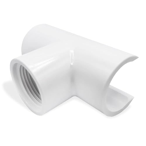 3/4 inch Snap On PVC Saddle Tee – 3/4 inch FNPT Snap-on saddle pipe ...