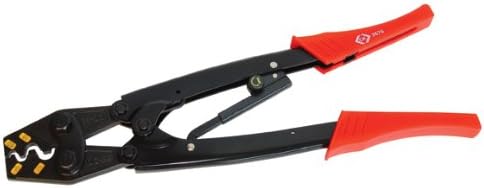 C.K T3676 Bell Mouth Ferrules Ratchet Crimping Plier, 350 mm L – BigaMart