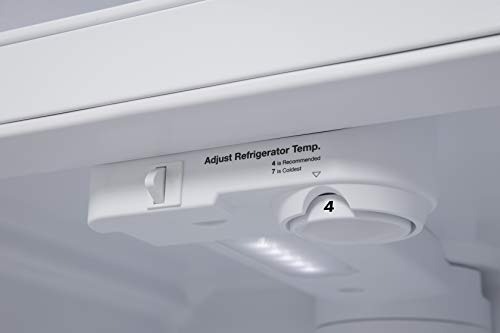 Kenmore Top-Freezer Refrigerator with LED Lighting and 20.8 Cubic Ft ...