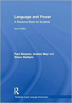Amazon.com: Language and Power: A Resource Book for Students (Routledge ...