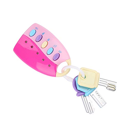 Pssopp Musical Car Key Toy Colorful Baby Smart Remote Key Toys Sound ...