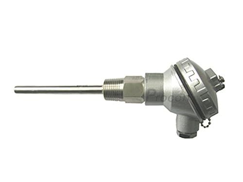 RTD PT100 Temperature Sensors 4" Probe with 1/2" NPT Threads & Terminal ...
